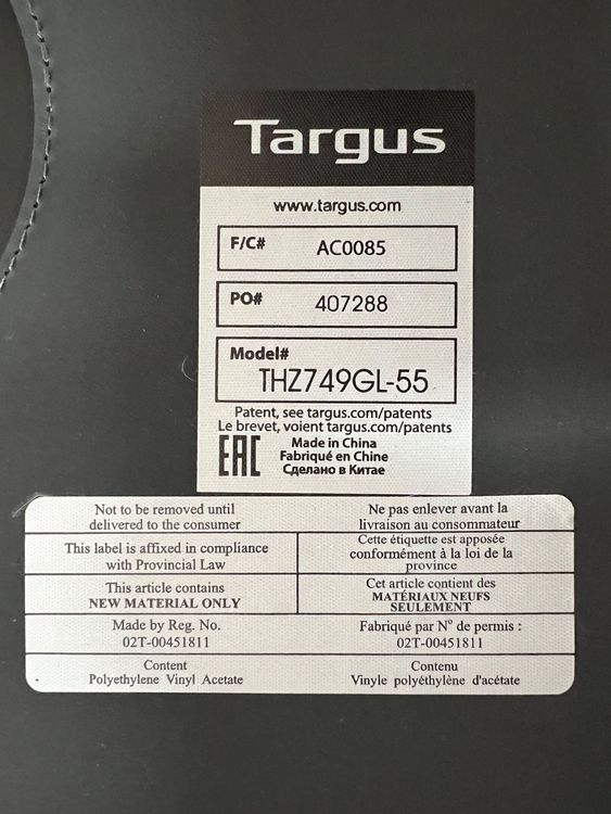 Apple iPad air M3/M2, 13“, Schutzhülle, TargusVersaVu (Gebraucht) in ...