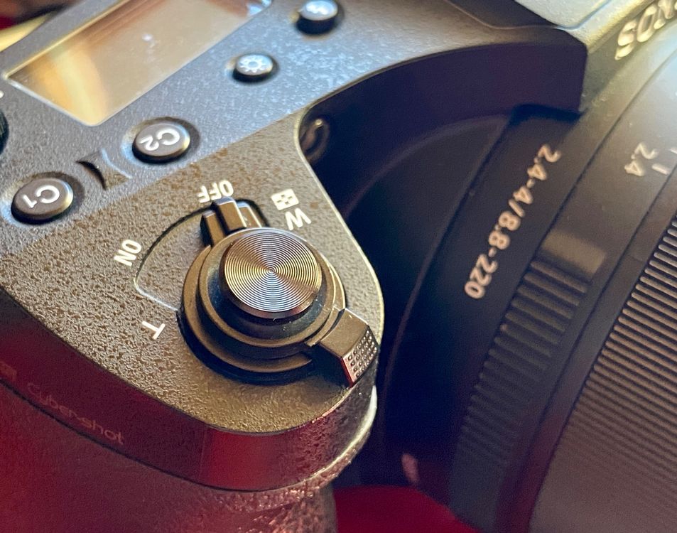 Sony RX10 soft shutter release button aluminum | Kaufen auf Ricardo