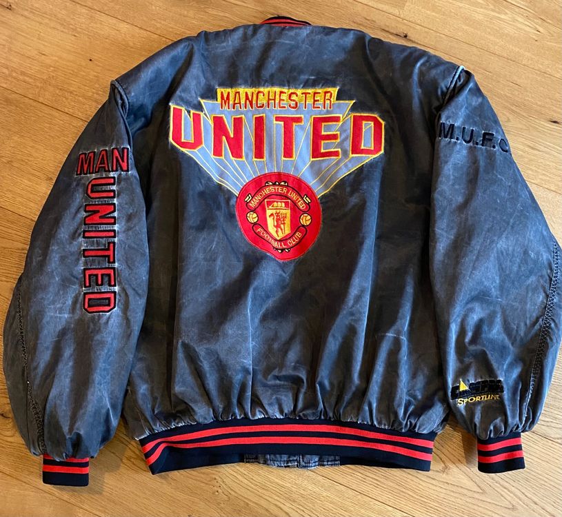 Manchester United Campri Bomber Jacke Rarität | Kaufen auf Ricardo