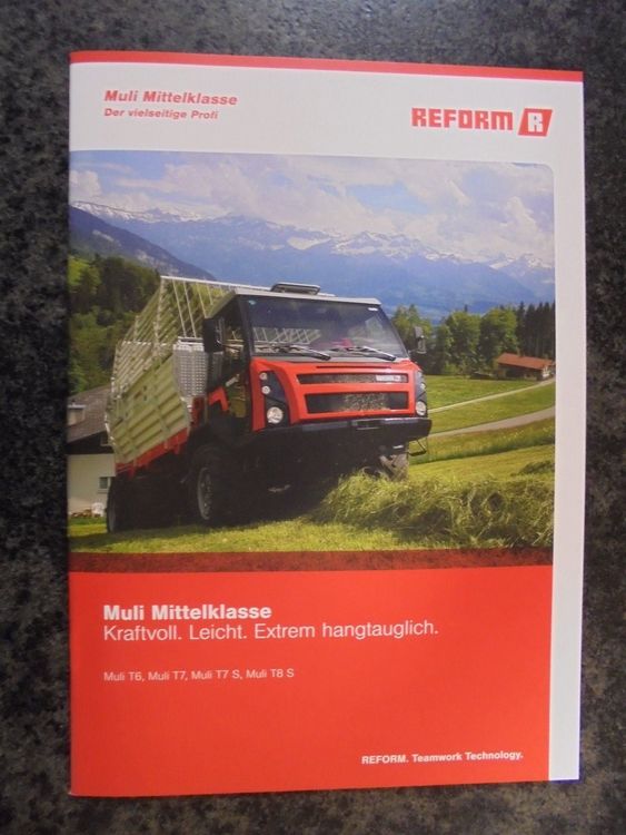Reform Muli Traktor Prospekt (Gebraucht) in Madiswil für CHF 4 – mit ...