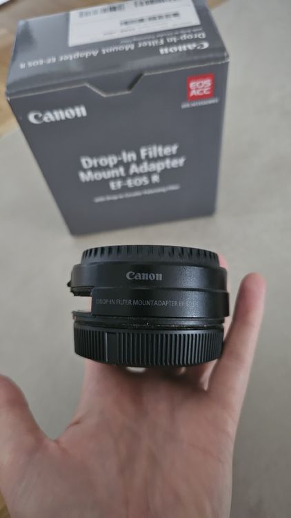 Canon Drop-In Filter Mount Adapter EF-EOS R (Gebraucht) in Dübendorf für CHF 80 – mit Lieferung ...