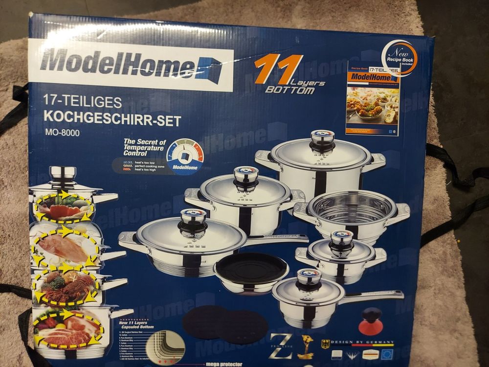 17 -teiliges Kochgeschirrset / Pfannenset NEU | Kaufen auf Ricardo