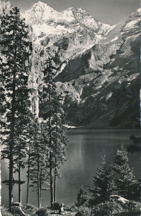 Am Oeschinensee mit Blümlisalp | Kaufen auf Ricardo