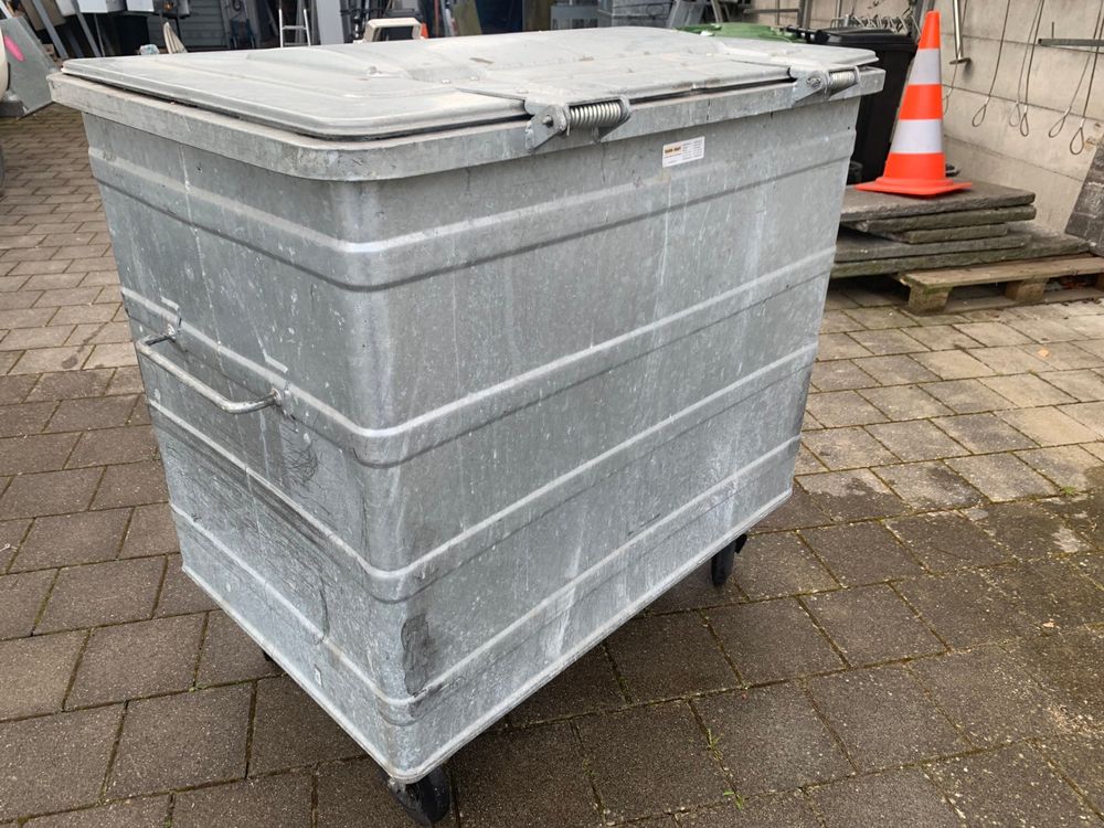 Container Abfallcontainer 800 Liter, feuerverzinkt | Kaufen auf Ricardo