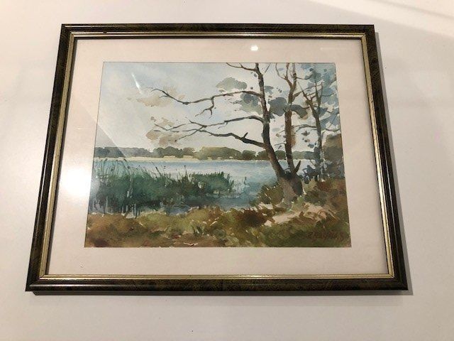 Aquarell, unleserlich signiert (Gebraucht) in Bösingen für CHF 28 – mit Lieferung auf Ricardo kaufen