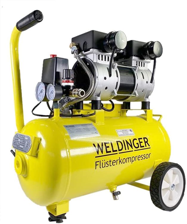 WELDINGER FK 120 turbo Flüsterkompressor 1500W, 150l/min (Gebraucht) in ...