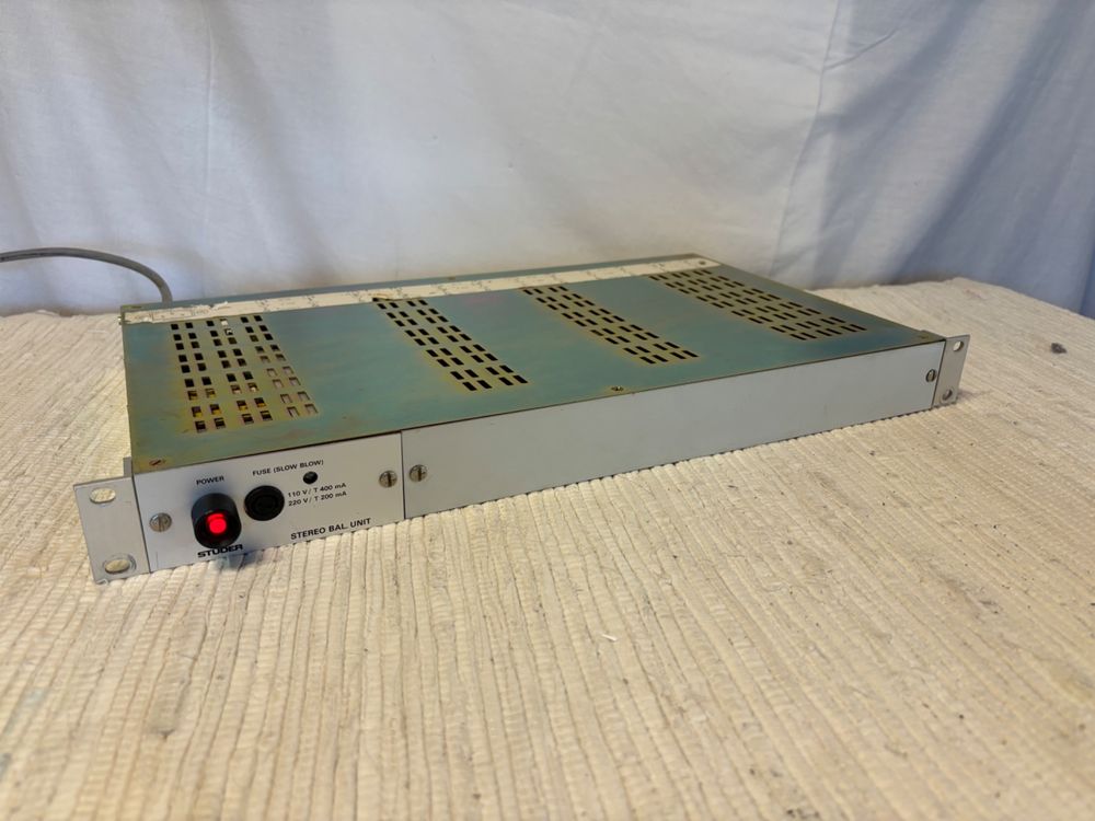 Studer Stereo Balancing Unit | Kaufen auf Ricardo