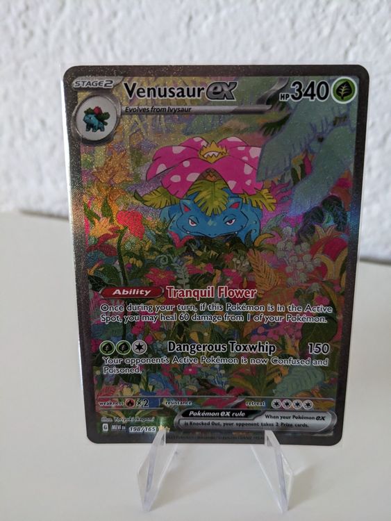 Pokémon 151 - Venusaur EX 198/165 ( EN ) ab 1Fr!! (Neu (gemäss ...