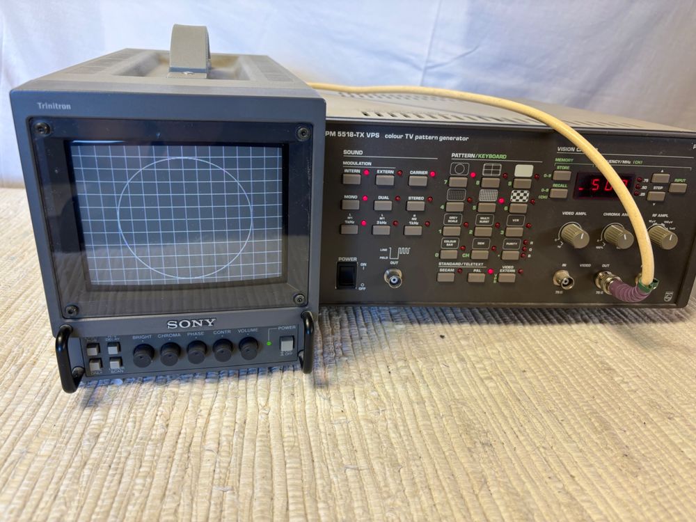 Philips Testbild Generator PM5518-TX VPS (Gebraucht) in Gams für CHF ...