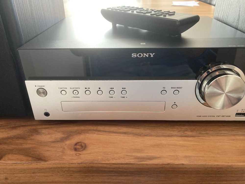 Sony HOME AUDIO SYSTEM CMT-SBT 100B (Gebraucht) in Illgau für CHF 75 – mit Lieferung auf Ricardo ...