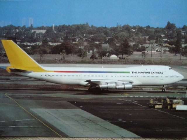 The Hawaii Express Boeing 747-143 N355AS | Kaufen auf Ricardo