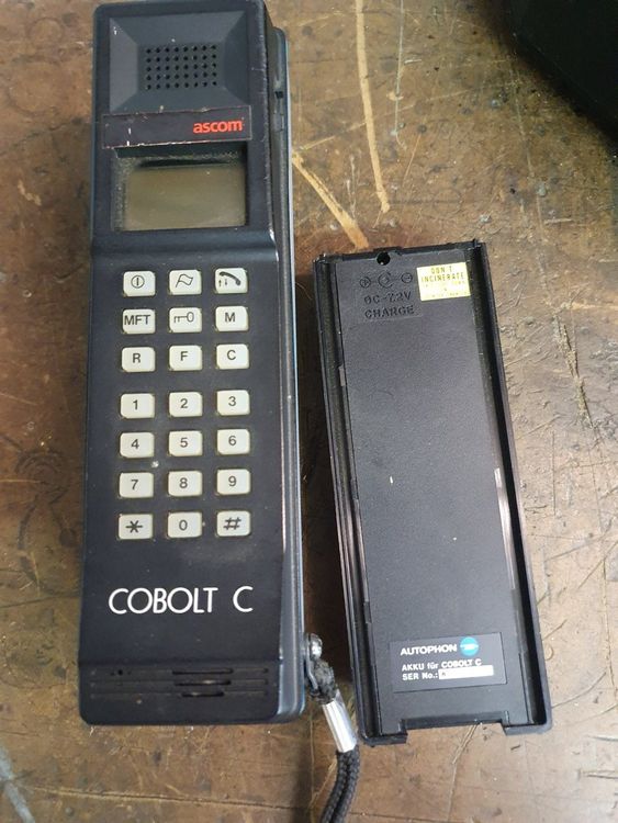 altes Natel C Ascom Cobolt Autophon selten Rarität (Gebraucht) in ...