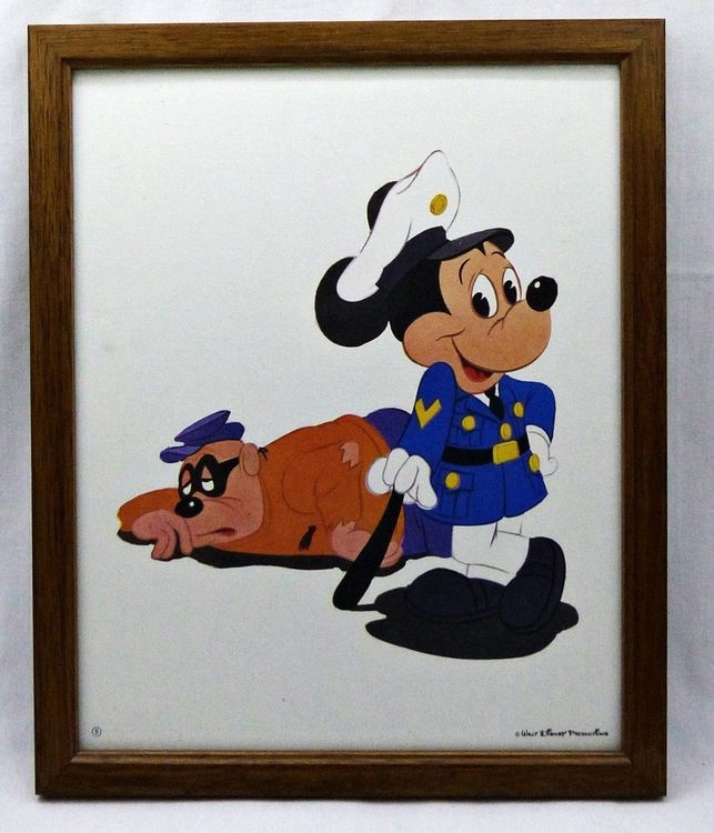 VINTAGE DISNEY MICKEY MOUSE PRINT FRAME (Gebraucht) in Lugano für CHF ...