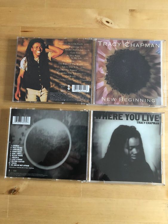 TRACY CHAPMAN New Beginning + Where you live CD Songwriter (Gebraucht) in Basel für CHF 12 – mit ...