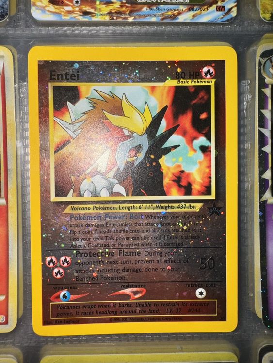 Entei Holo #34 – Black Star Promo 2001 (Gebraucht) in Grand-Lancy für ...