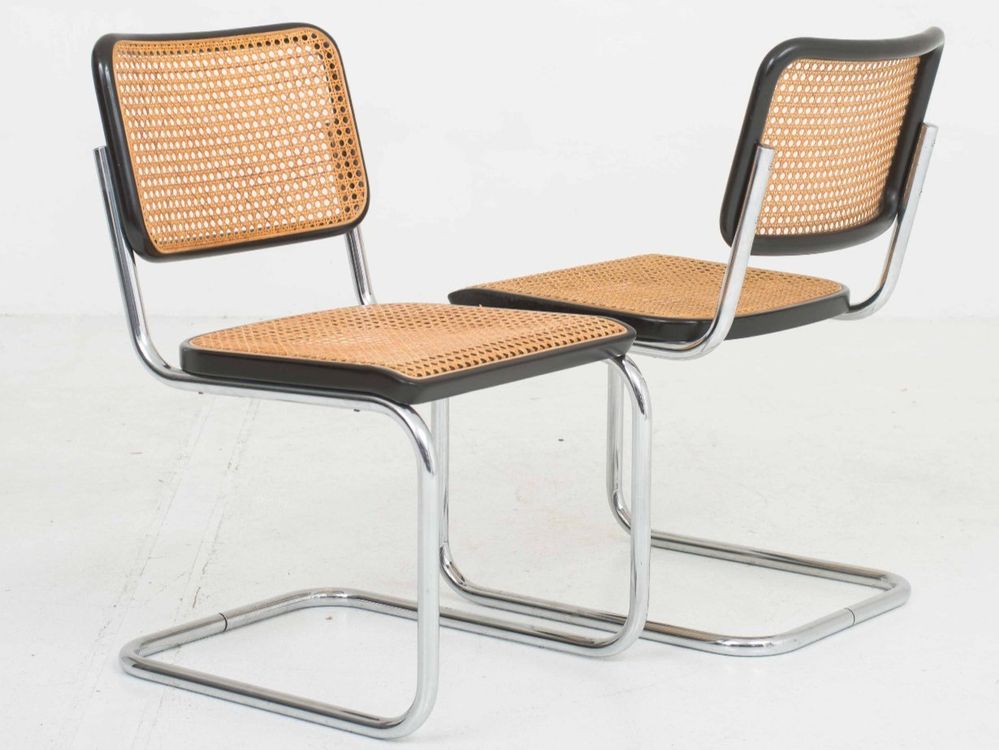 Thonet S32 Freischwinger Stühle von Marcel Breuer im 2er Set | Kaufen auf Ricardo