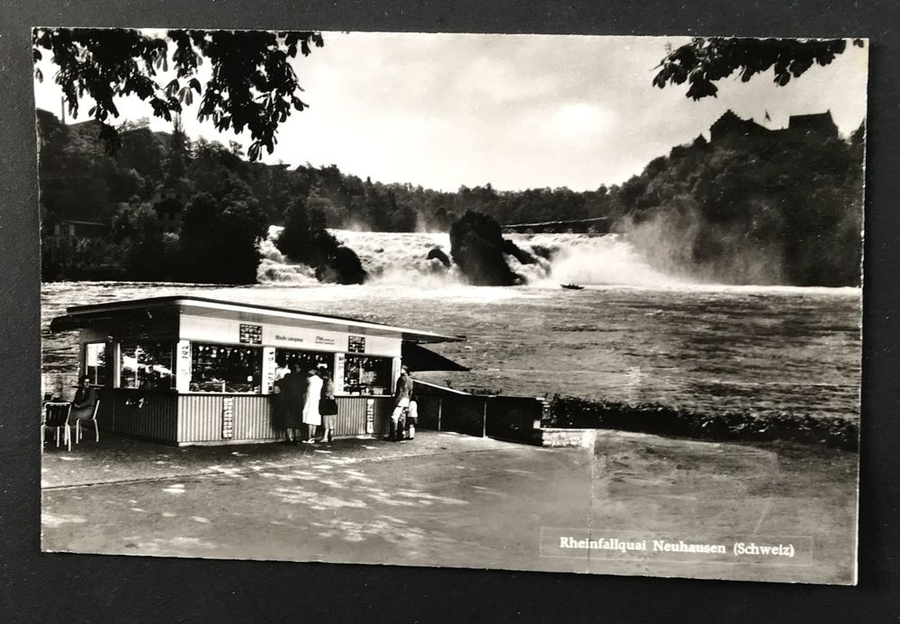 ANTIKE ANSICHTSKARTE RHEINFALLQUASI NEUHAUSEN (Gebraucht) in Ostermundigen für CHF 1.1 – mit ...
