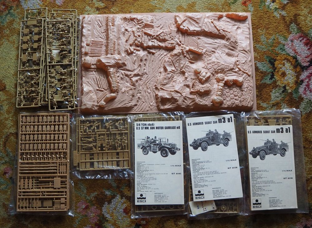 Esci / Diorama / Figuren / Fahrzeuge / Zubehör / 1/72 (Gebraucht) in Chur für CHF 50 – mit ...