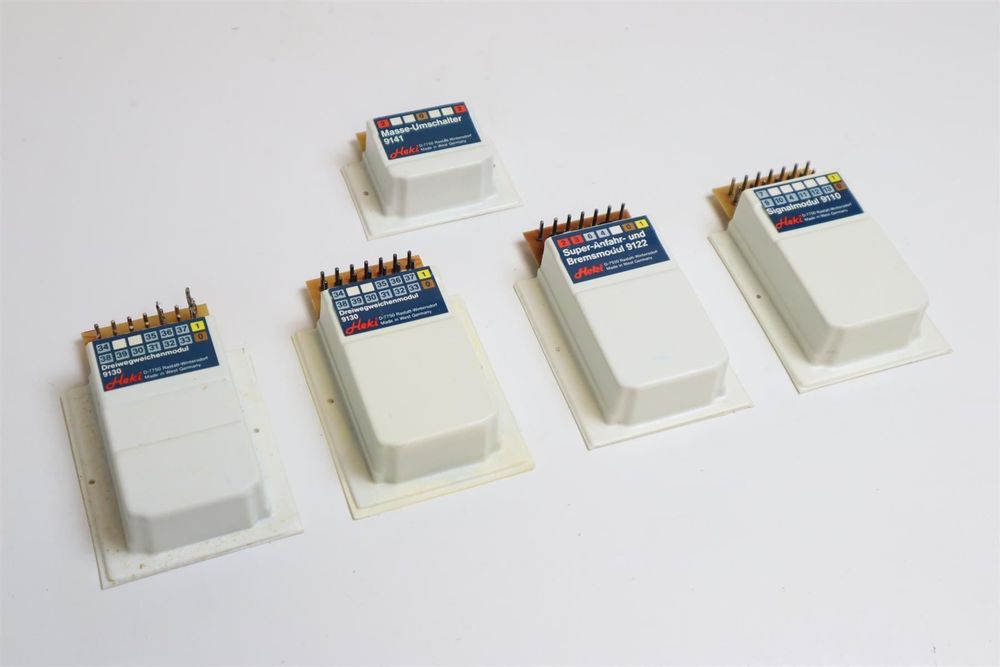 HEKI Gleisbild-Stellwerk Set - 5 Stück | Kaufen auf Ricardo