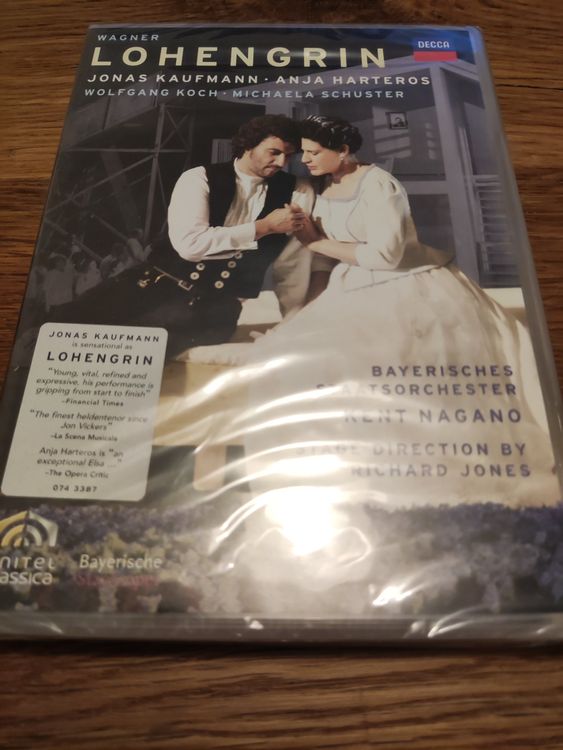 Lohengrin - Oper von Wagner mit Jonas Kaufmann (2DVDs) (Gebraucht) in ...