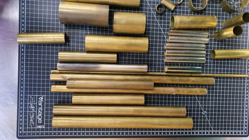 Messing massiv Rundmaterial ca. 18 Kg (Gebraucht) in Muri b. Bern für ...