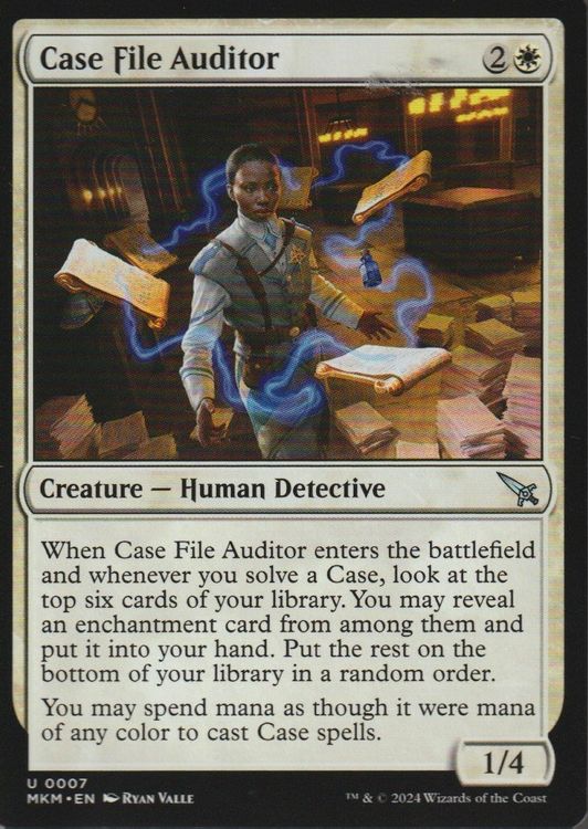 TCG Magic The Gathering MTG UK MKM 007 ( V.1 ) Case File Au (Gebraucht) in bioggio für CHF 0.25 ...