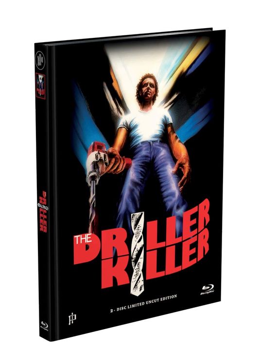 The Driller Killer (1979) Uncut, Mediabook, Blu Ray & DVD (Neu und ...