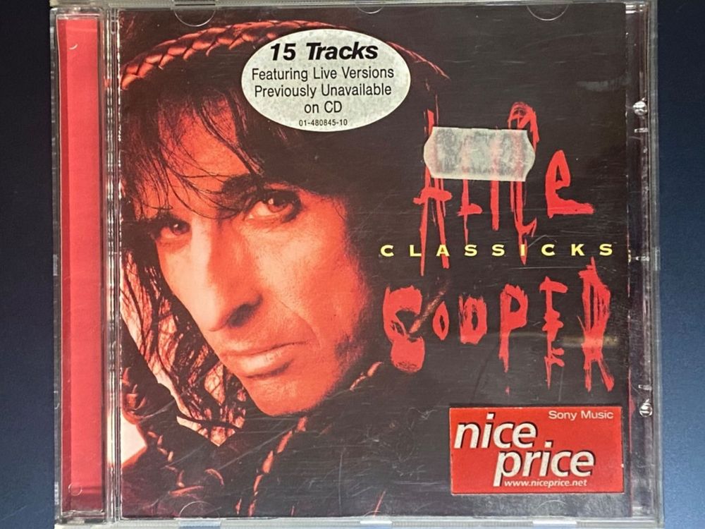 Alice Cooper – Classicks CD 1995 – Greatest Hits / 90s Rock (Gebraucht ...