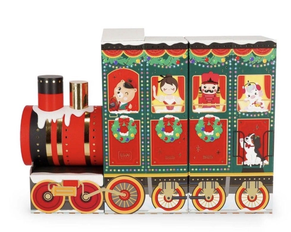 Lot de 2 Calendriers de l'Avent Train - vide de chez Legami (D'occasion ...