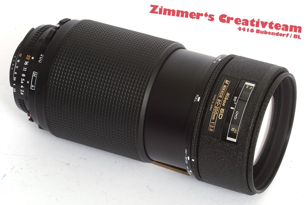 AF Zoom Nikkor 80-200mm 2.8 ED, Nikon FX (Gebraucht) in Bubendorf für ...