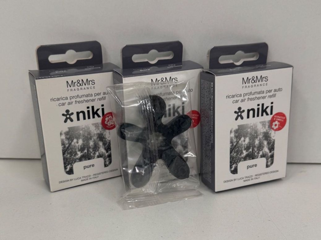 3 X Mr&Mrs Fragrance niki Autoduft Pure (Neu und originalverpackt) in ...