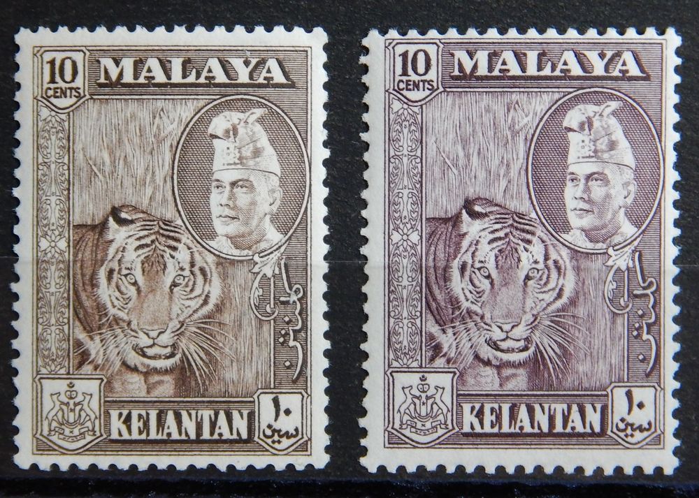 Kelatan British Kat. 76 a&b ** 1957 (Gebraucht) in Zürich für CHF 3 ...