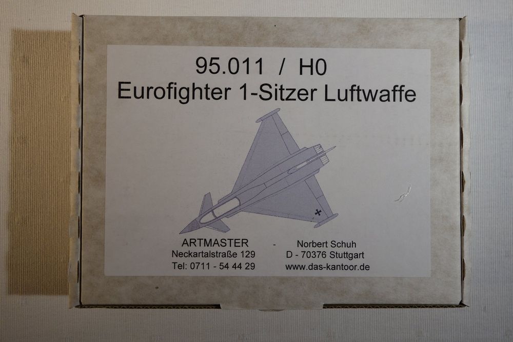 Artmaster 95011 Eurofighter 1-Sitzer JG 73 Resin Kit 1:87 (Neu (gemäss ...