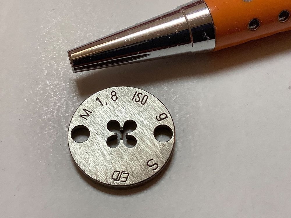 M1.8 Schneideisen / Filière, Neu von ESO Swiss (Neu (gemäss Beschreibung)) in Widnau für CHF 18 ...