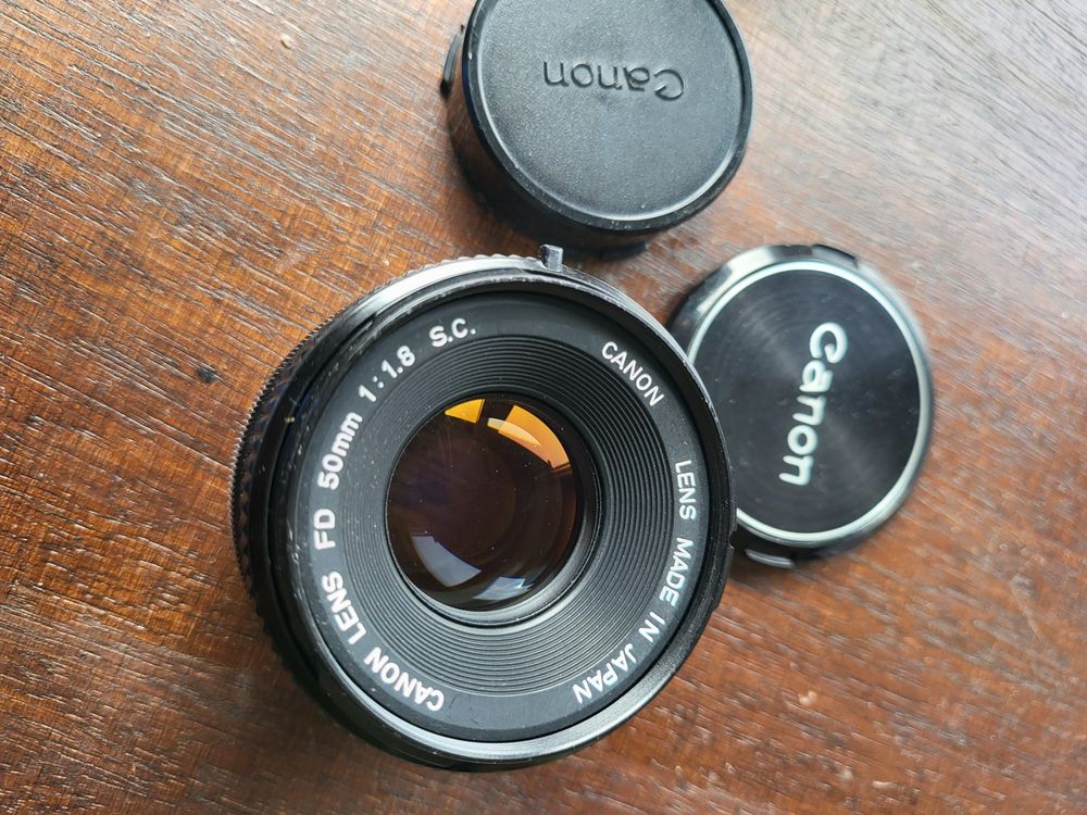 Canon FD 50mm f/1.8 (Gebraucht) in Geneve für CHF 59 – mit Lieferung auf Ricardo kaufen