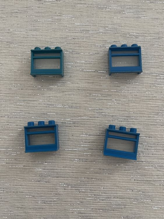 4 Lego Fenster Türen Blau Türkis gebraucht (Gebraucht) in Neuenhof für ...