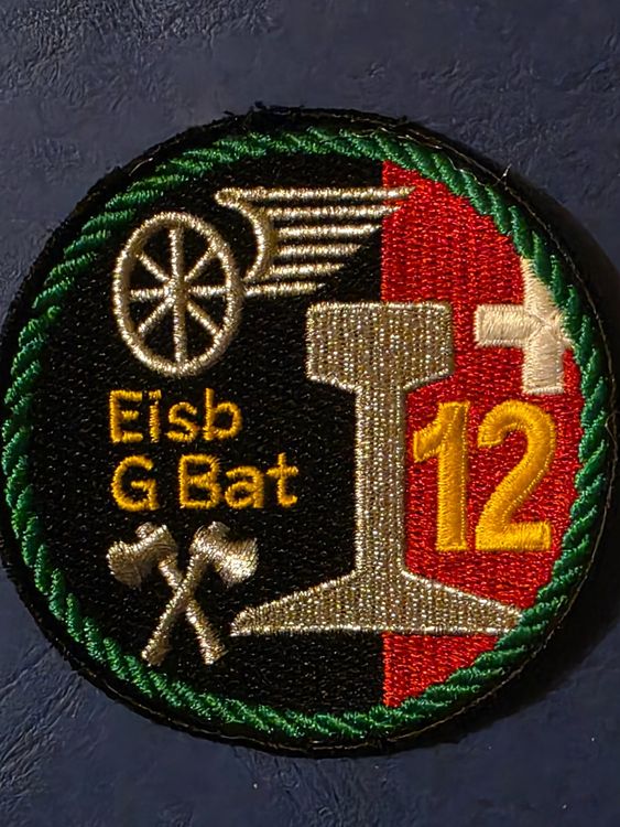 Génie Abzeichen Badge Eisb Génie Bat 12 Grun (Gebraucht) in Nyon für ...