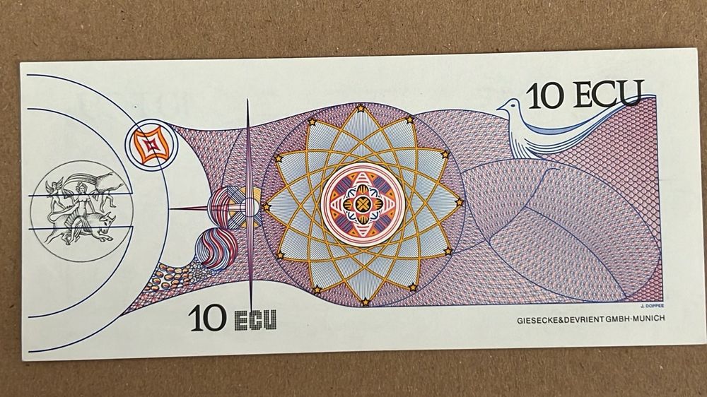 PROBEDRUCK SPECIMEN 10 ECU 1992 ( MÜNICH ) UNC. | Kaufen auf Ricardo
