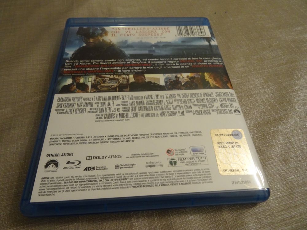 13 Hours - The Secret Soldiers of Benghazi - Blu-ray (Gebraucht) in Olten für CHF 3.5 – mit ...