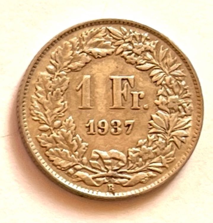 1 Fr. 1937 B | Kaufen auf Ricardo