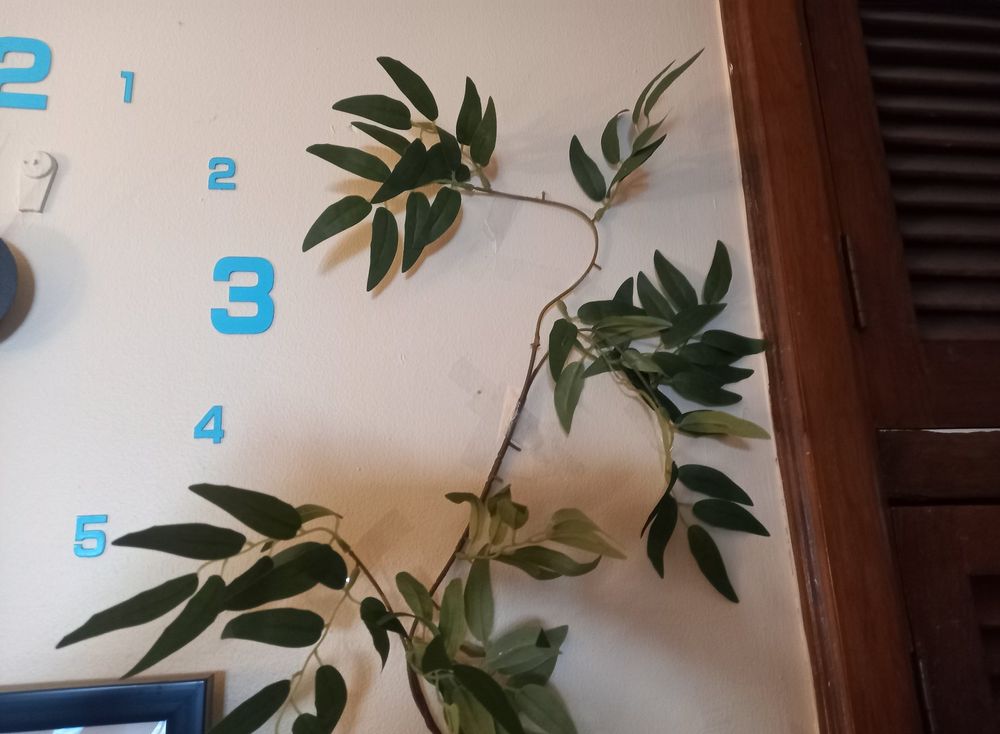 Künstliche Weidenblätter aus Rattan - Feuille de saule 9M (Neuf avec ...