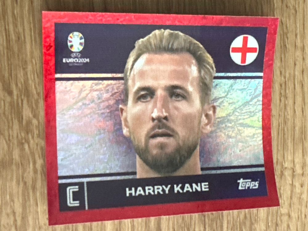 Topps EURO 2024 Harry Kane England Captain Nr. 2 (Gebraucht) in Glattbrugg für CHF 1 – mit ...