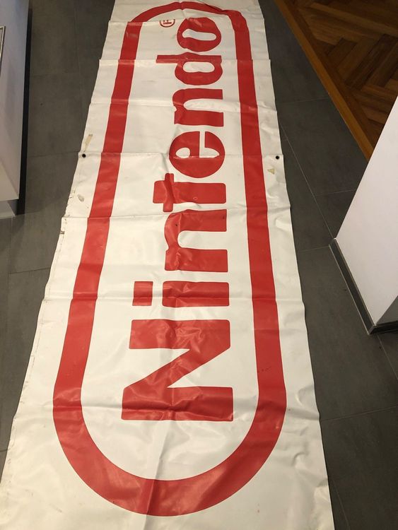 Original Nintendo Banner (Gebraucht) in Etzelkofen für CHF 150 – mit ...