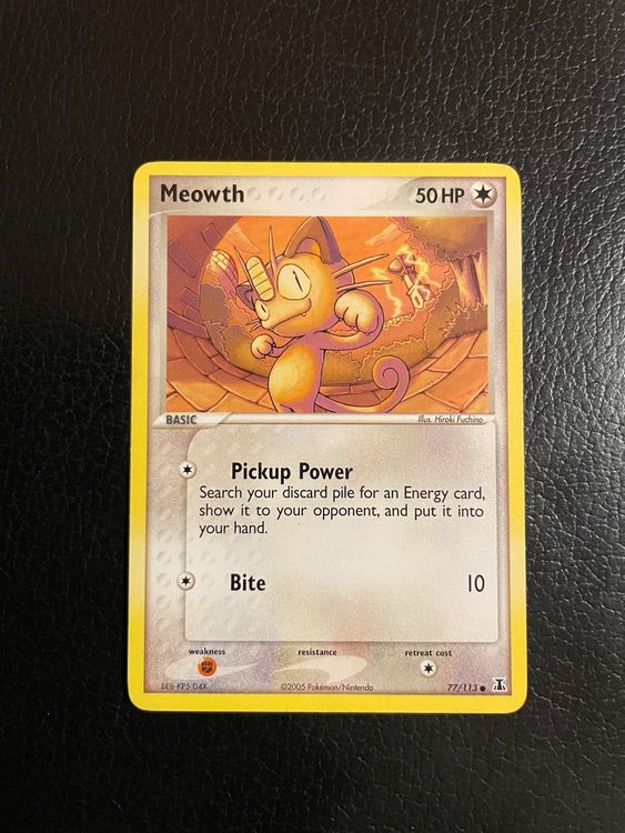 Ex Delta Species Meowth 77/113 Ab 1 (Gebraucht) in Paradiso für CHF 1 ...
