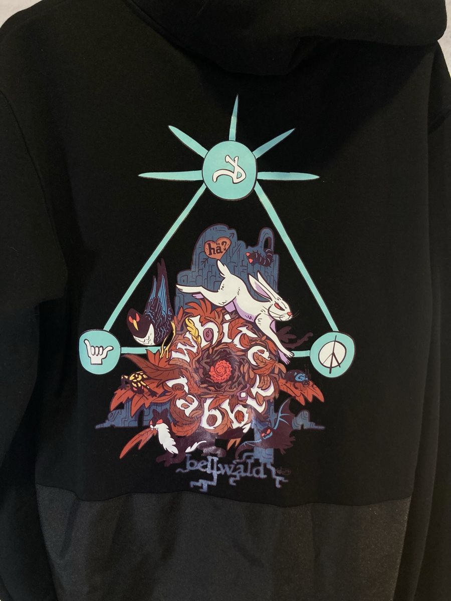 hä? wear white rabbit Bellwald zip-Hoodie/Ski-Jacket (Neu (gemäss ...