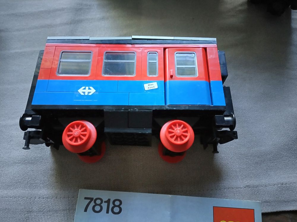 Lego Eisenbahn 7818 Wagen inkl Anleitung | Kaufen auf Ricardo