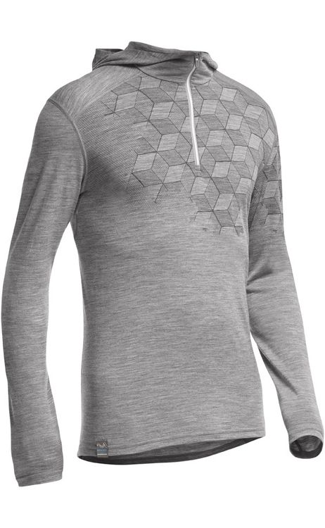 Icebreaker Merino Bodyfit 200 Half Zip Thermal Hoodie Base (Gebraucht ...