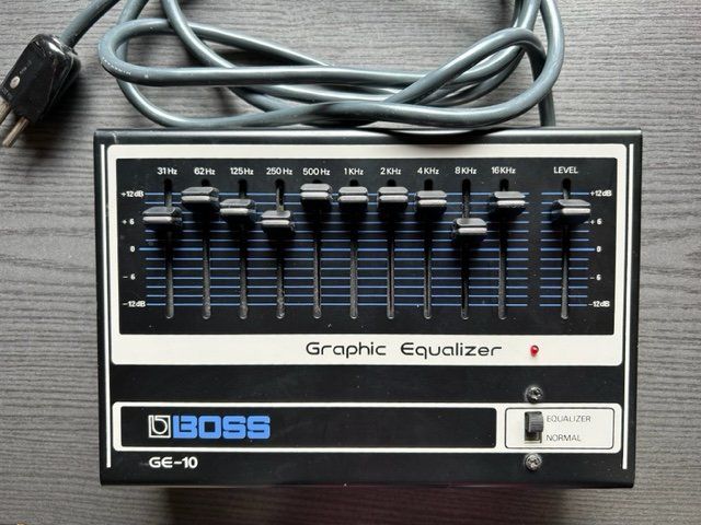BOSS GE-10 Graphic Equalizer Vintage Effektgerät, Musik (Gebraucht) in ...