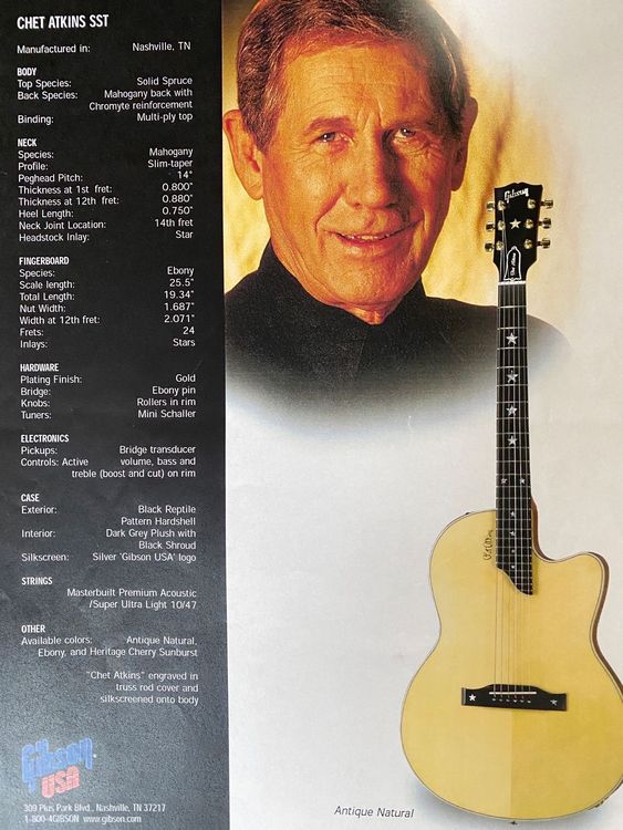 Gibson CHET ATKINS SST | Kaufen auf Ricardo