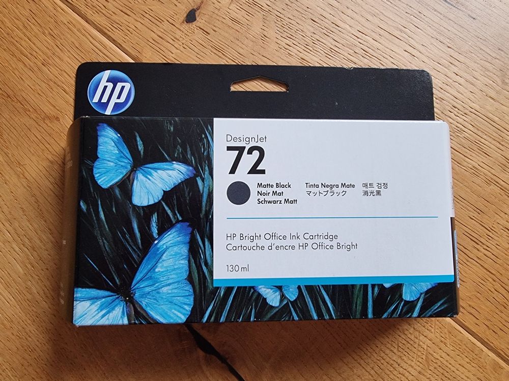 Plotterpatrone Designjet 72 | Matte Black | Kaufen auf Ricardo